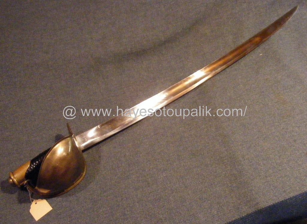 Original, Confederate CSA Cavalry Officer's Sword, w/ Cut-out Guard, by ...